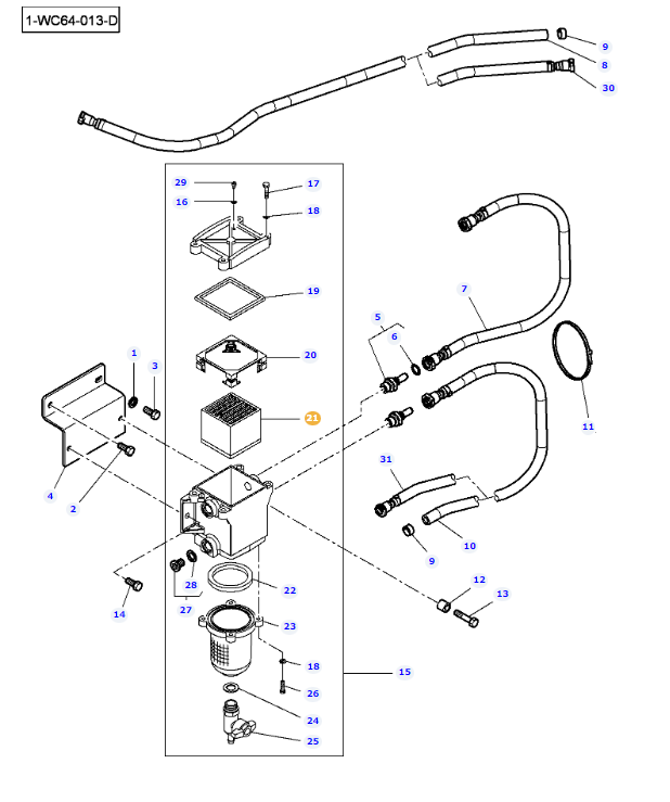 Shop Water/Fuel Separator Filter 3907943M1 - Protect Your Engine