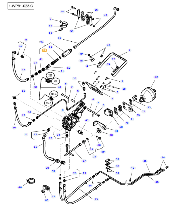 Replace Your MF High Pressure Brake Filter 3909495m1, Buy Here