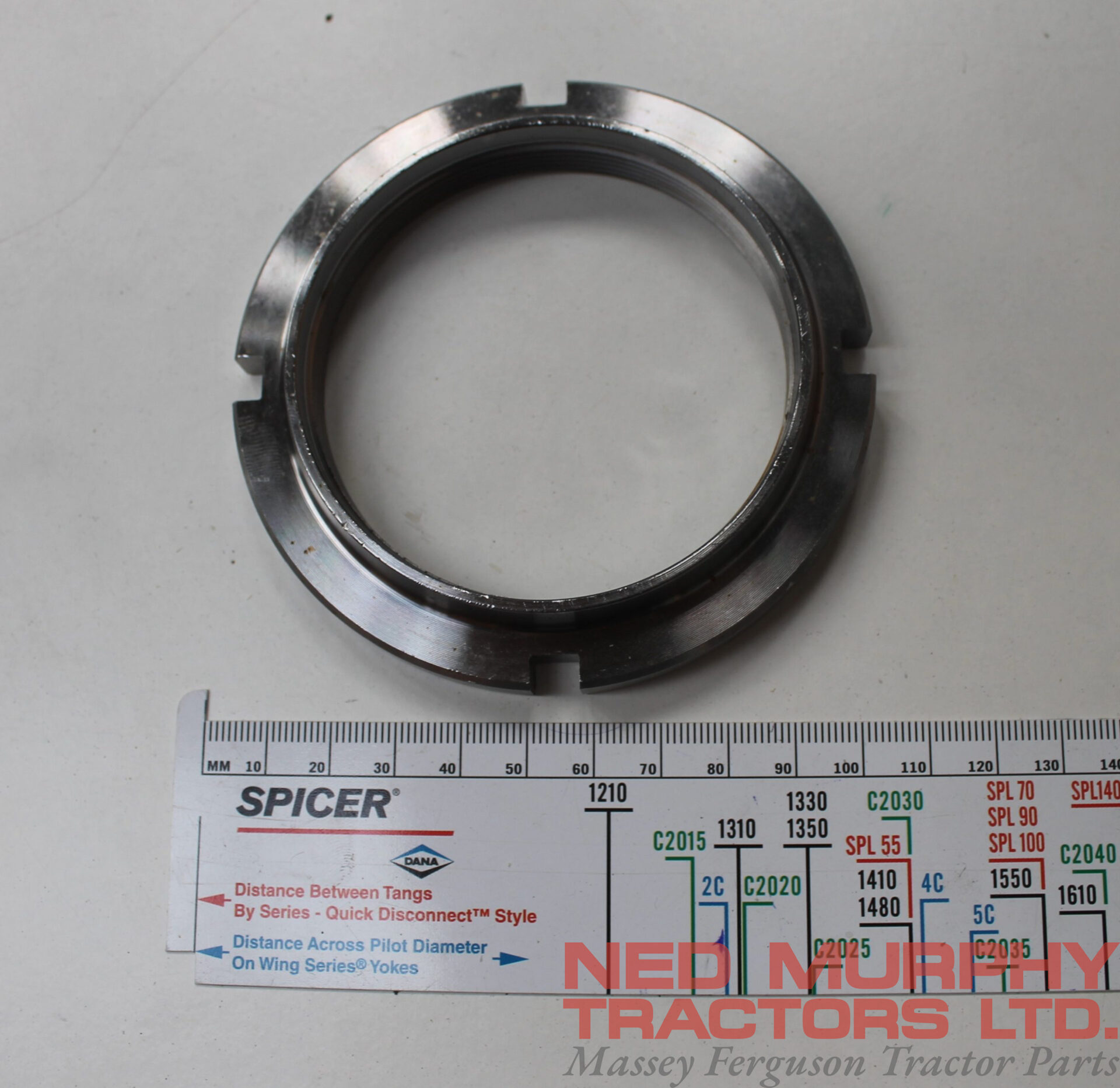 Front Axle Hub Locknut 3429497M1 - Ned Murphy Tractors Ltd.